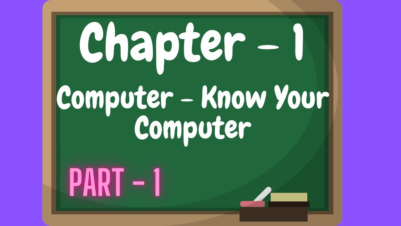 Know Your Computer | Computer Memory | Class 5 #DAV | Chapter 1 | Part ...