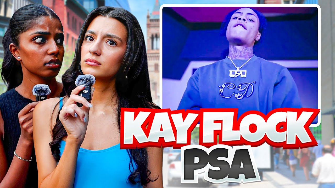 Canadian Girls React to Kay Flock “PSA” 🗽 On the Streets of New York # ...