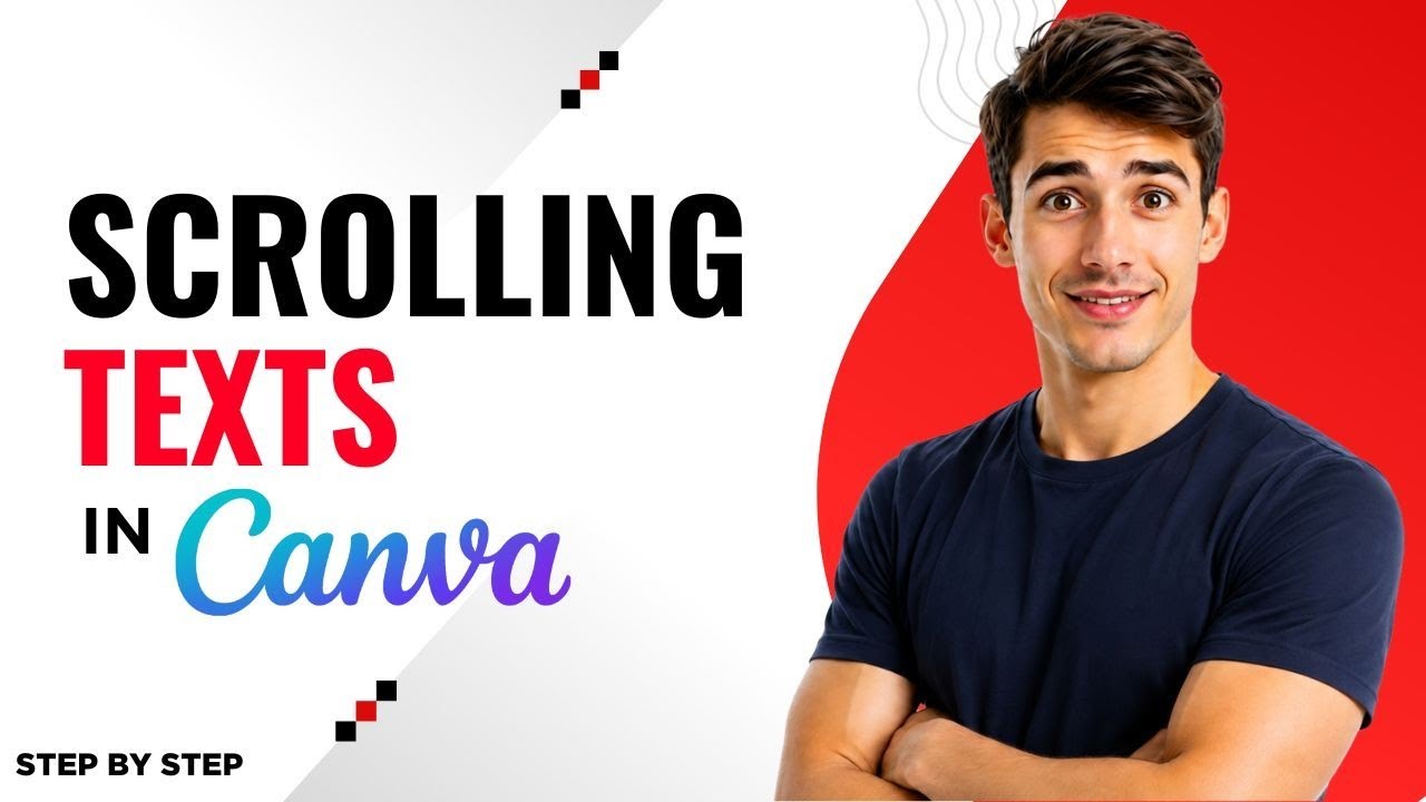 How To Create Scrolling Text In Canva (Canva Scrolling Text Tutorial ...