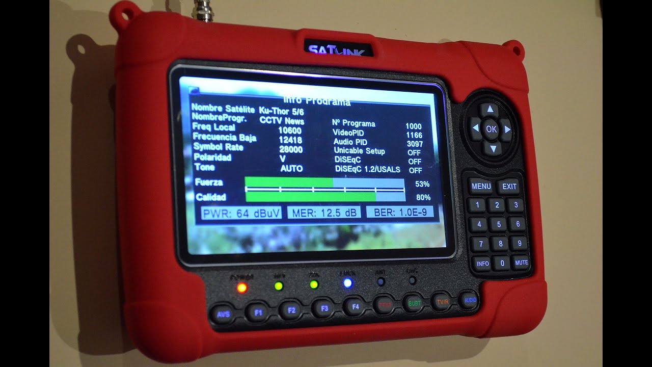 Review Satlink ws6980 HD - YouTube