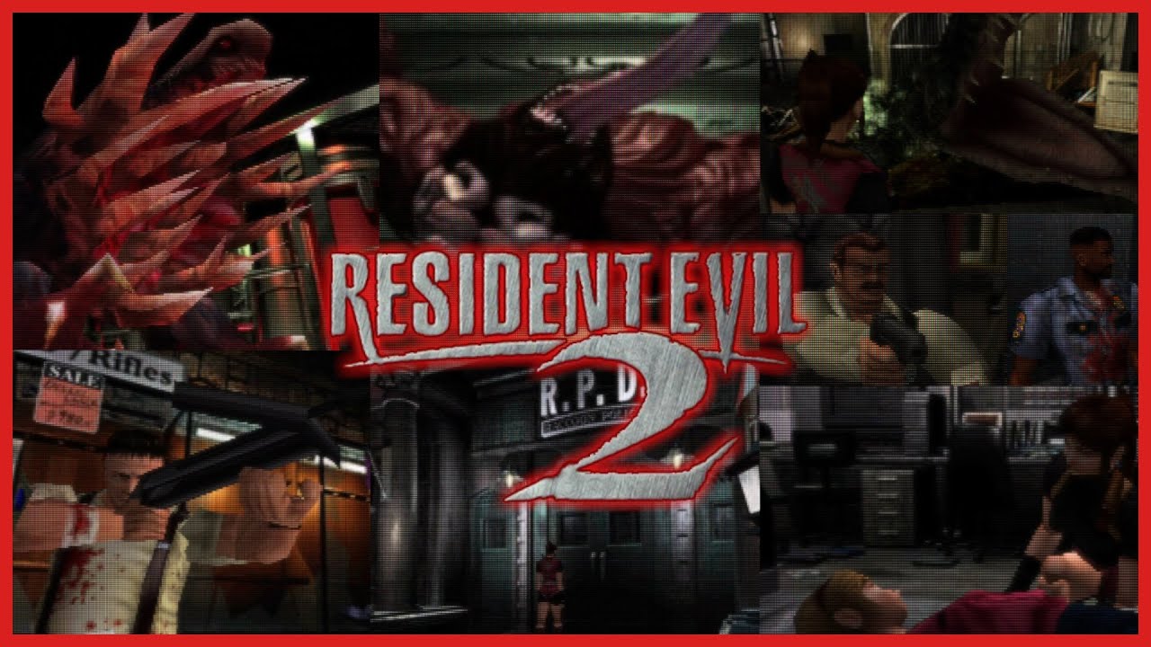 Claire Redfield "A" Scenario | Resident Evil 2 (DuckStation/ CRT Shader ...