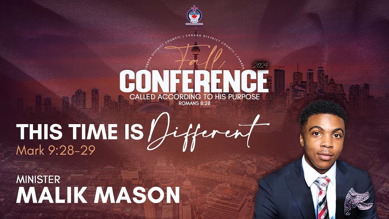 Fall Conference 2024 | Minister Malik Mason | Saturday Afternoon ...