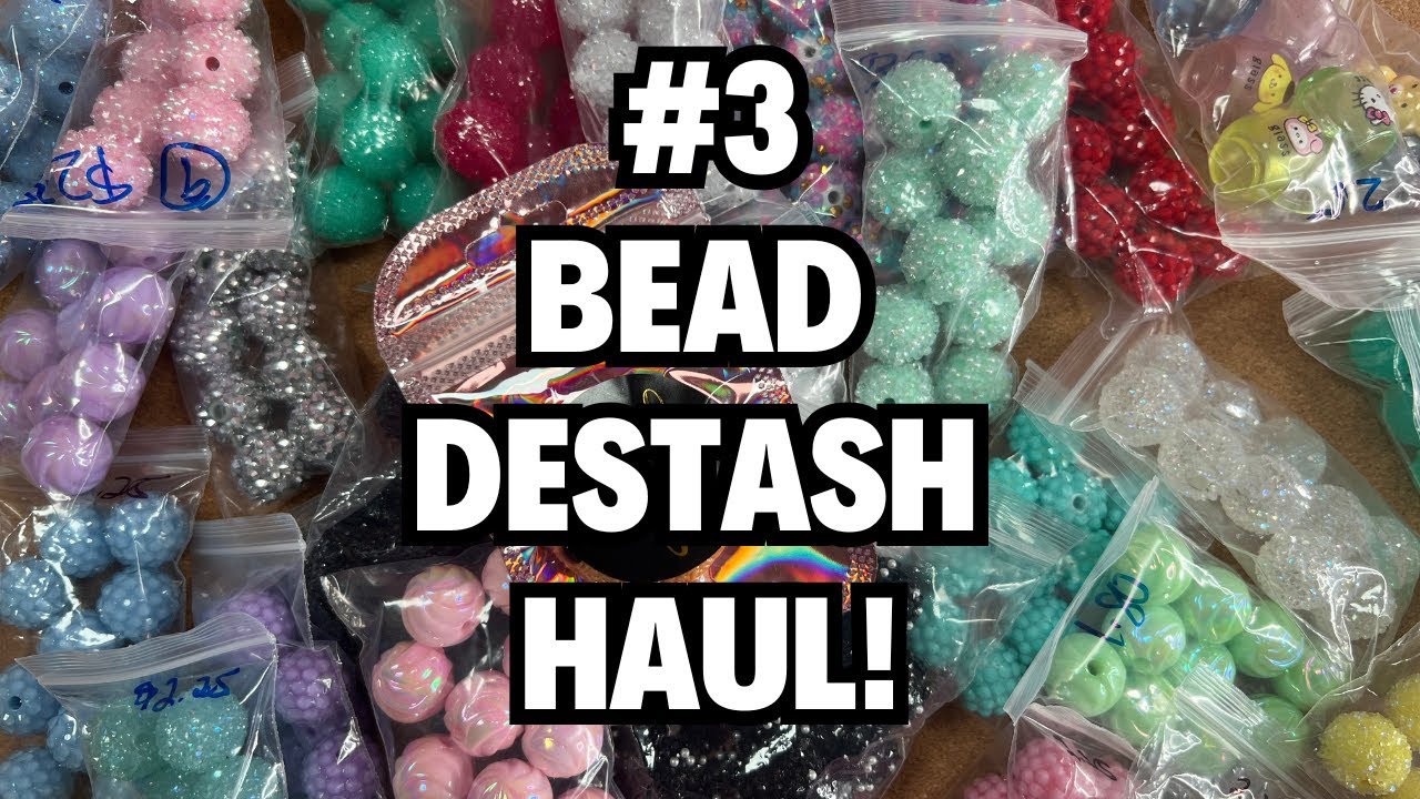 🤯 Huge Bead Stash Haul #3! Must See DIY Pen & Pokey Tool Supplies ...