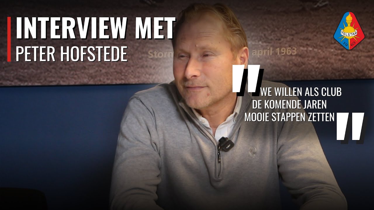INTERVIEW MET PETER HOFSTEDE | Terugblik op de afgelopen transferperiode - YouTube
