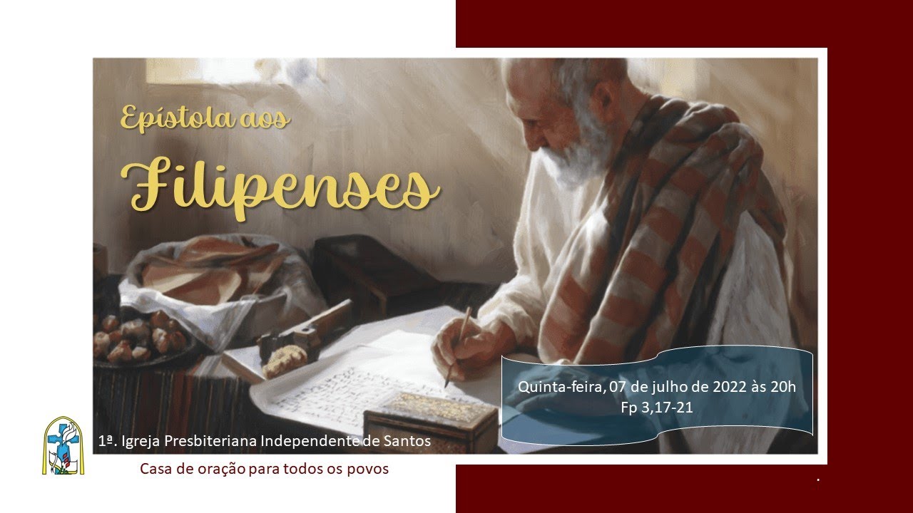 Estudo Bíblico em Filipenses - Parte 12 - YouTube