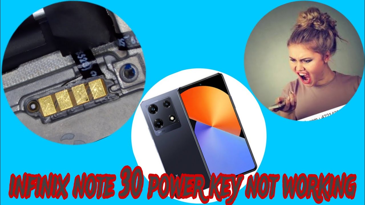 Infinix Note 30 Power Key Not Working Solution / Infinix Note 30 Power ...