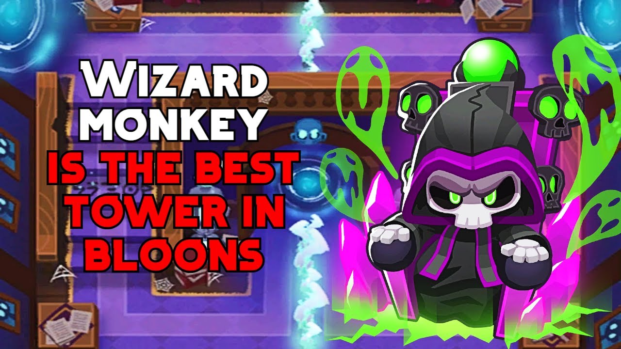 Why the Wizard Monkey is the best monkey in Bloons - YouTube