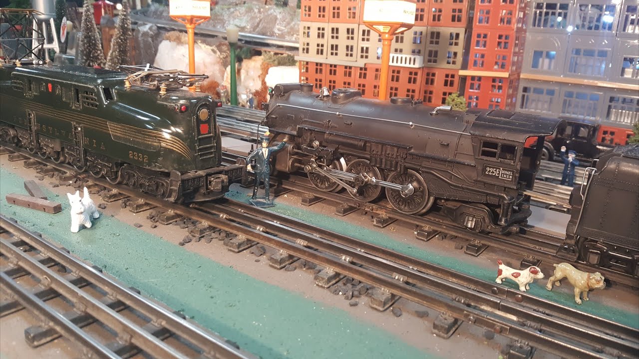 Lionel Pennsy Power Doublehead Coal Train and GG1 PRR Heavyweight ...