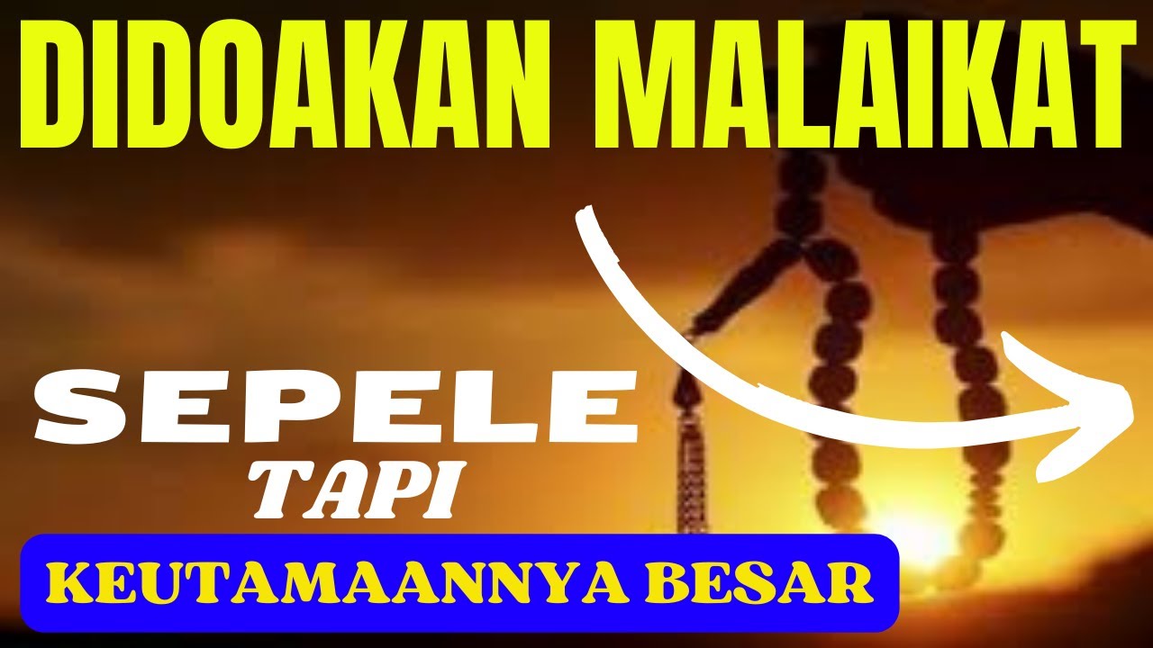 KETAHUILAH !! Cara Rasulullah Duduk Setelah Sholat | Agar Didoakan ...