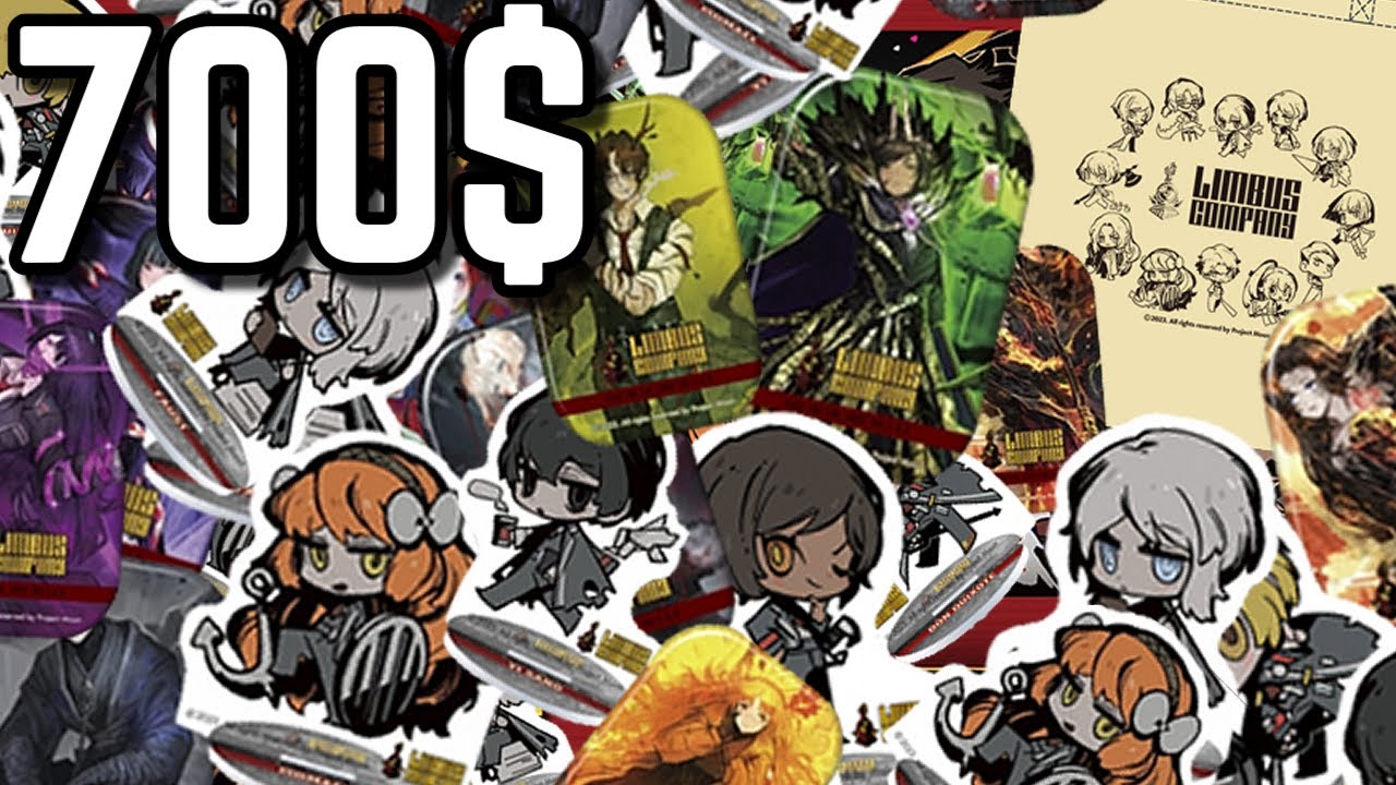 Giving away Limbus Company merch to my nuggets! - YouTube