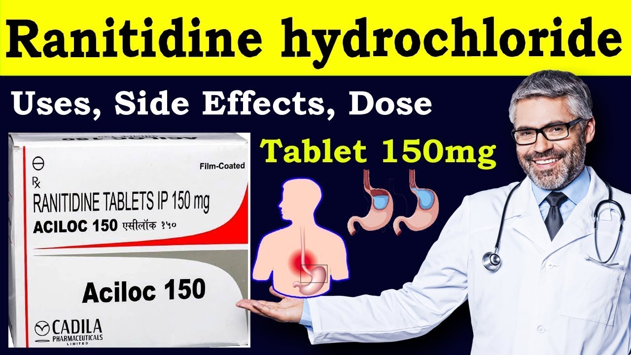 Ranitidine 150 mg:Mechanism of Action:Pharmacokinetics (Absorption ...