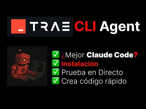 Trae CLI Agent - ¿El fin de Claude Code? - YouTube