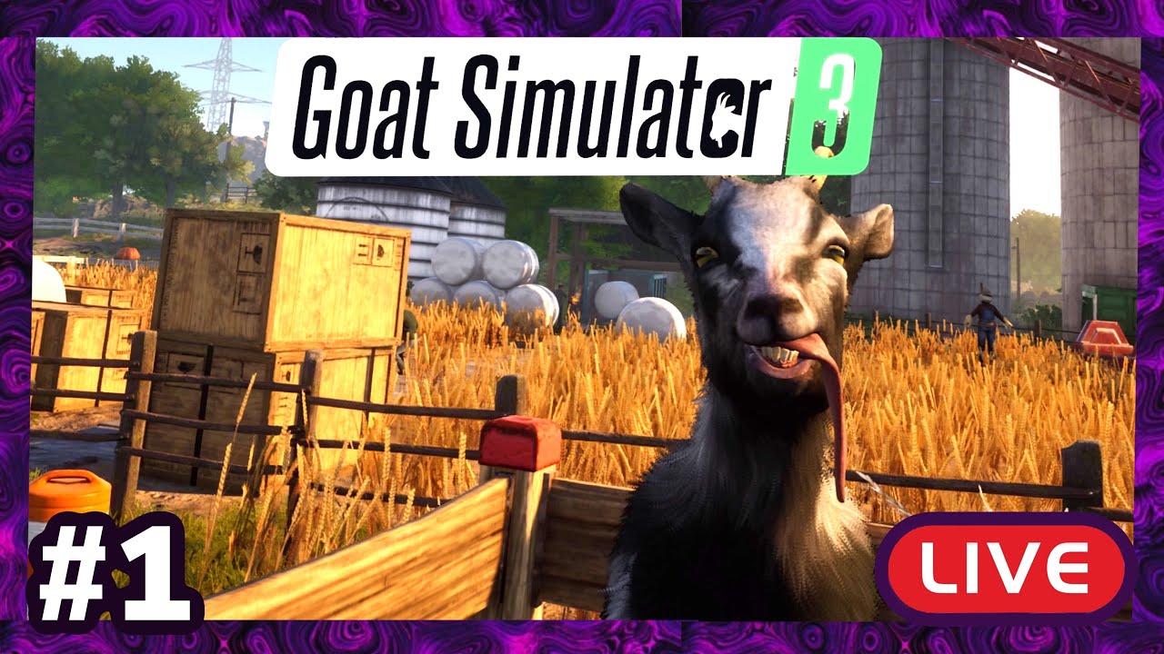Goat Simulator 3 stream #1: Roaming the map and completing quests - YouTube