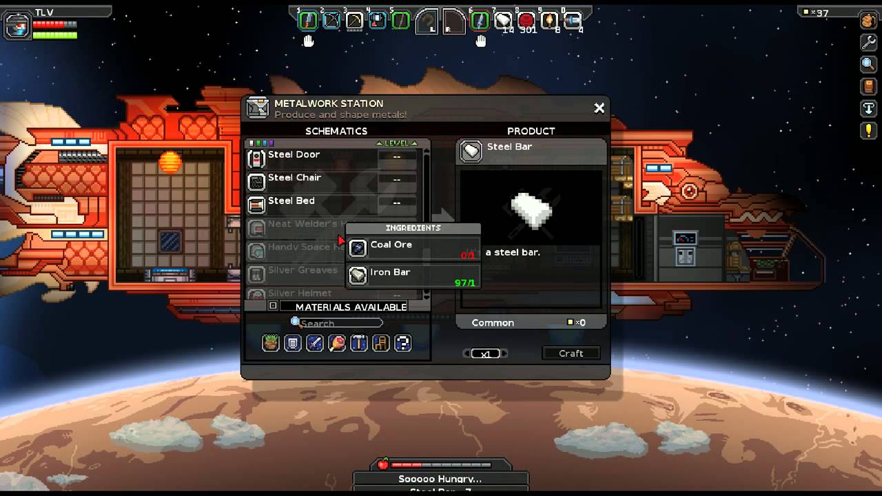 Starbound - Episode 38 : Activating Gravity Bubble Tech. Epic as fawk. Steel bow. Robot legs ...