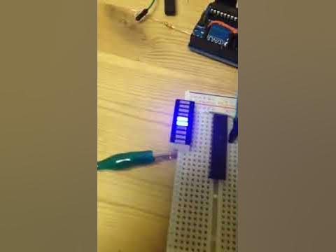 ArduinoとTLC5940でナイトライダー風LED - YouTube