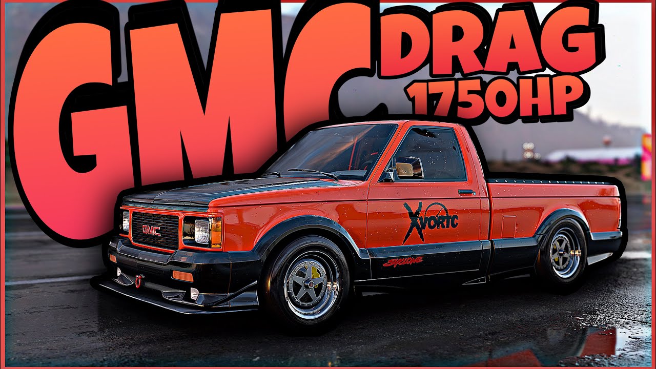 Forza horizon 5: NEW CAR🔥GMC SYCLONE 1991 [4K] (Acceleration+DRAG TUNE ...