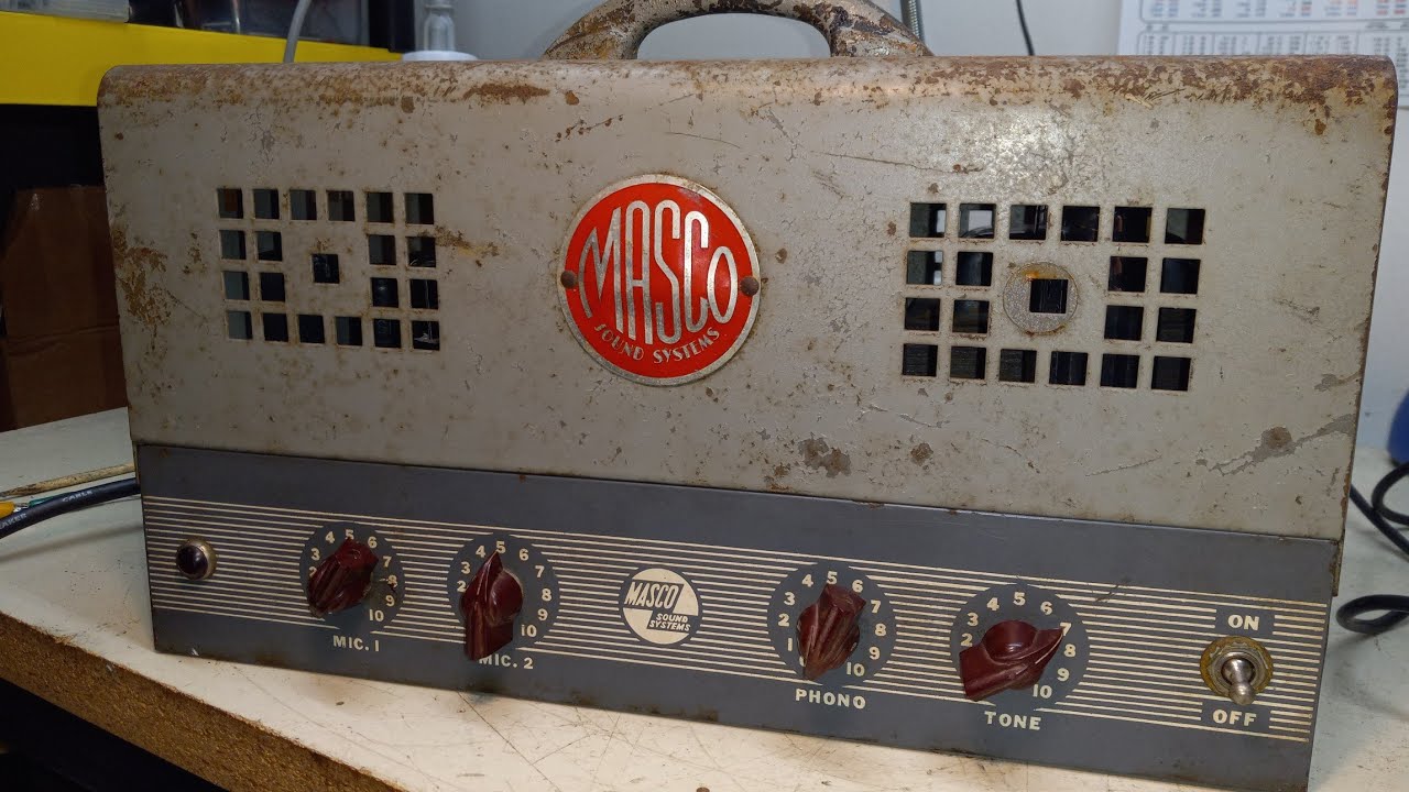 Masco MA-25 Dusty, crusty and rusty but it still rocks! - YouTube