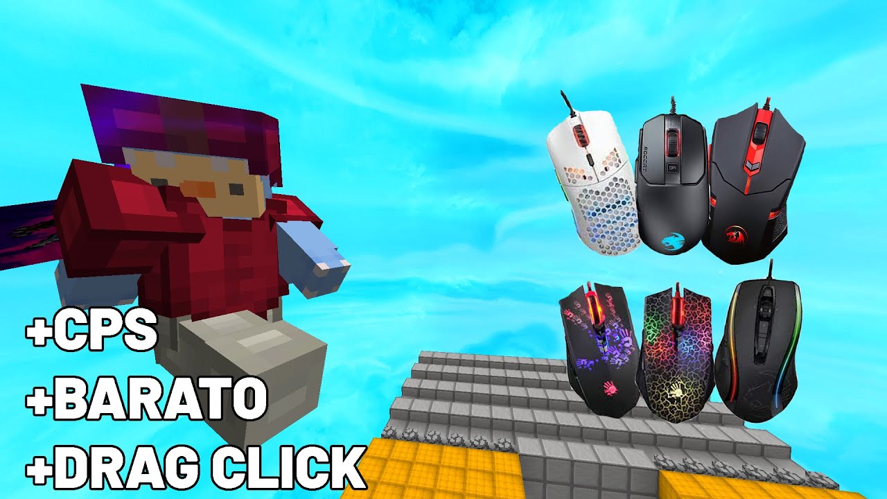 COMO ESCOLHER O MOUSE PERFEITO PARA MINECRAFT - YouTube
