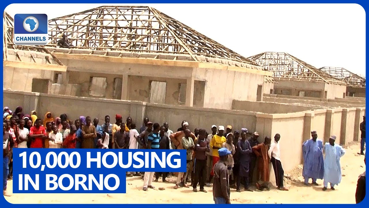 FG Flags Off 10,000 Housing Project In Borno State - YouTube