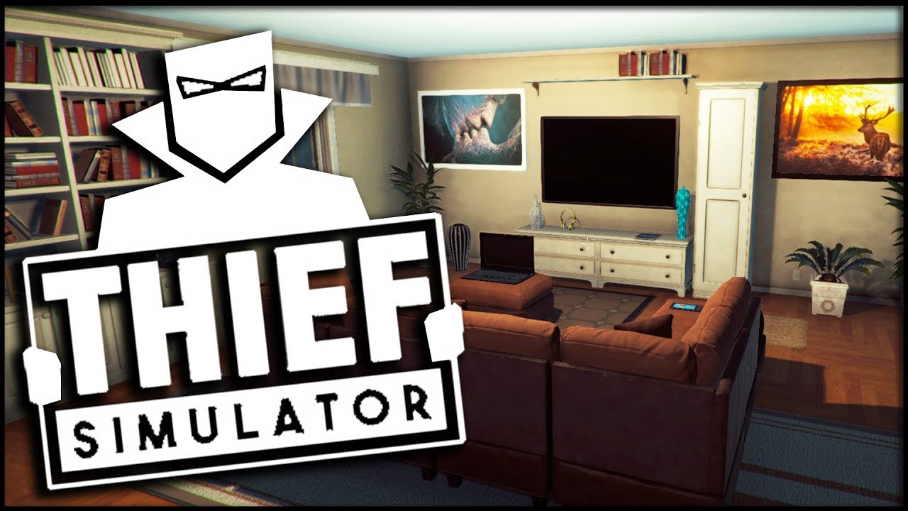 Thief Simulator - CAUGHT BY THE POLICE! Scouting Out The Wealthy Homes ...