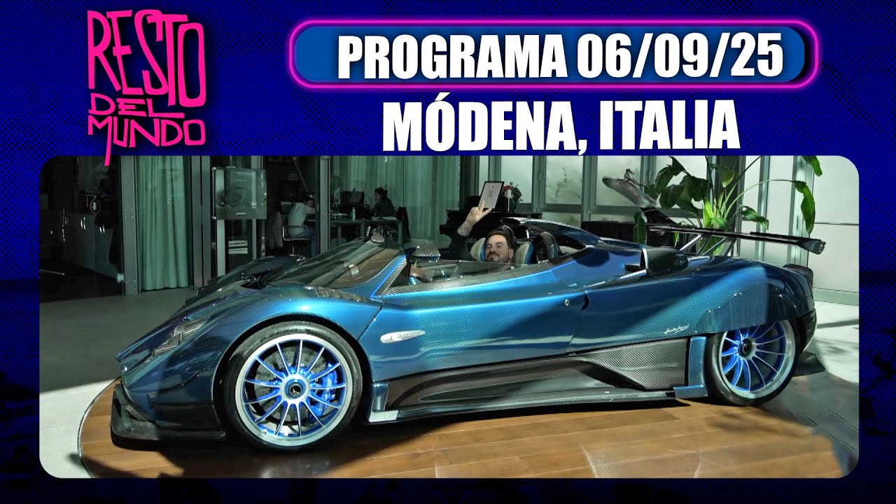 RESTO DEL MUNDO - Programa 06/09/25 - MÓDENA, la capital del automóvil ...
