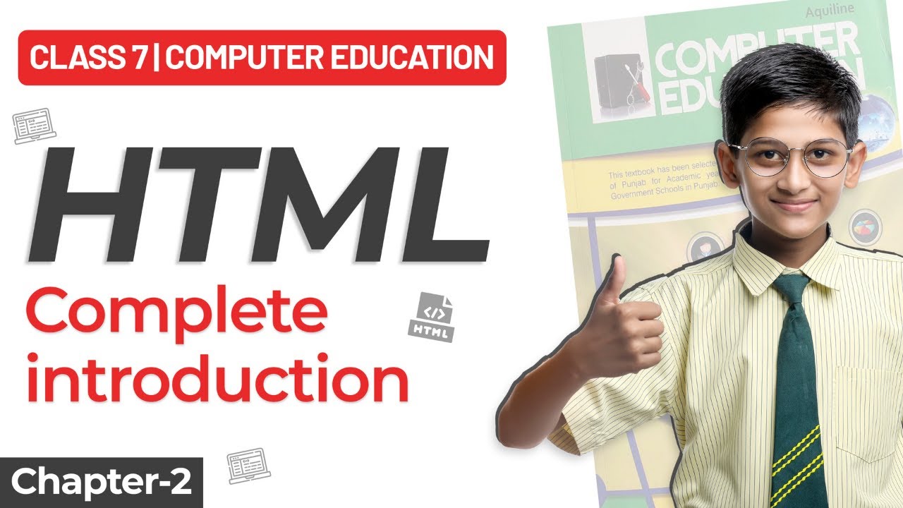 Class 7 Computer Education Chapter-2 | HTML (Hypertext Markup Language ...