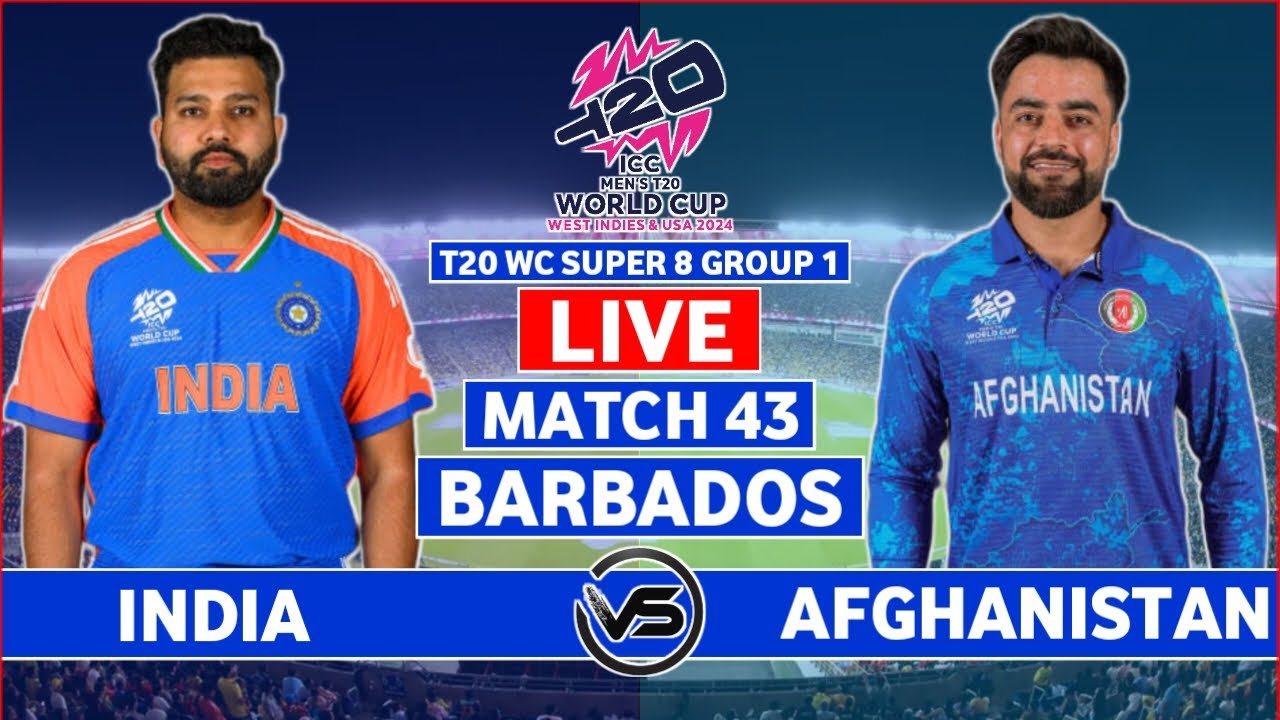 ICC T20 World Cup 2024 Live: India vs Afghanistan Live | IND vs AFG ...