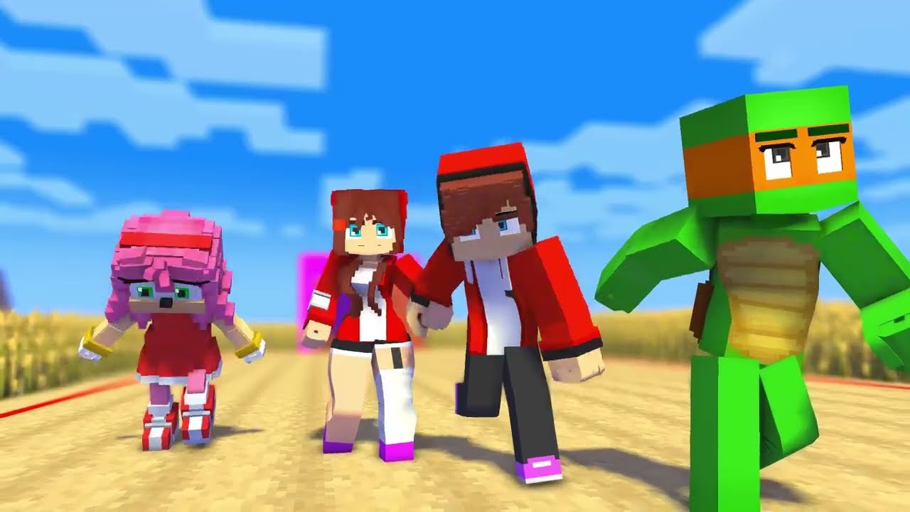 LOCKED On ONE SQUID GAME BLOCK: JJ BECAME ANYONE to Troll JJ GIRL ...