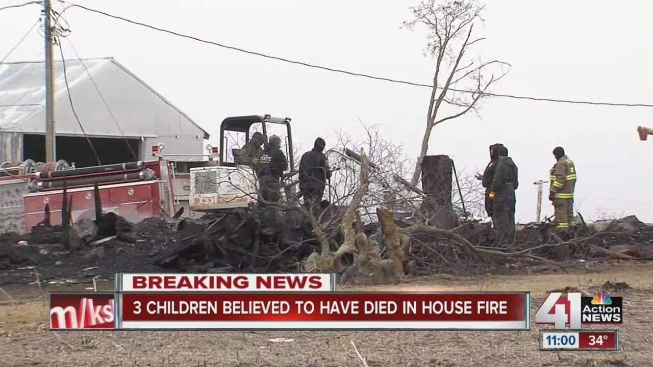 Sheriff: 3 children likely died in Jameson house fire - YouTube