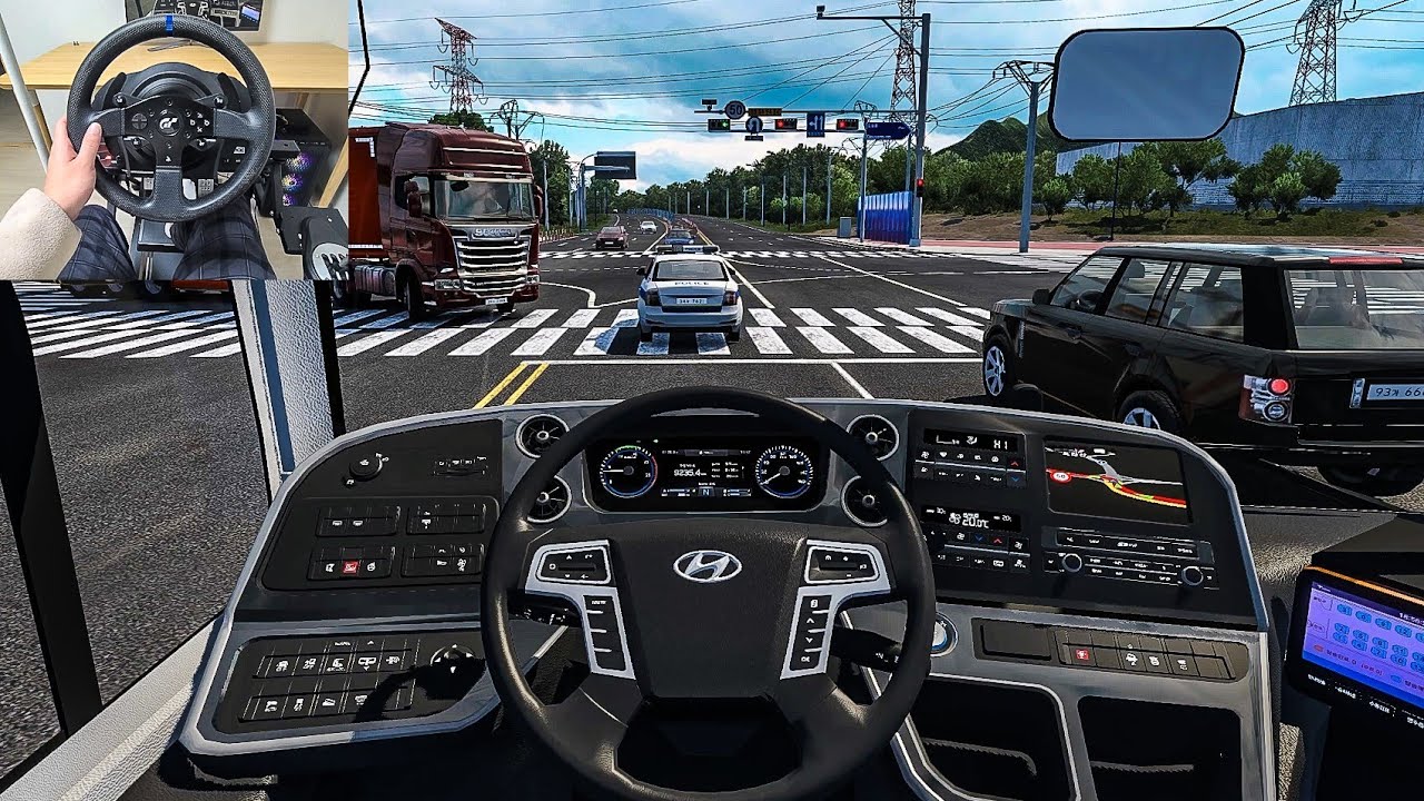 2022 Hyundai Universe Noble EX - Euro Truck Simulator 2 [Steering Wheel ...