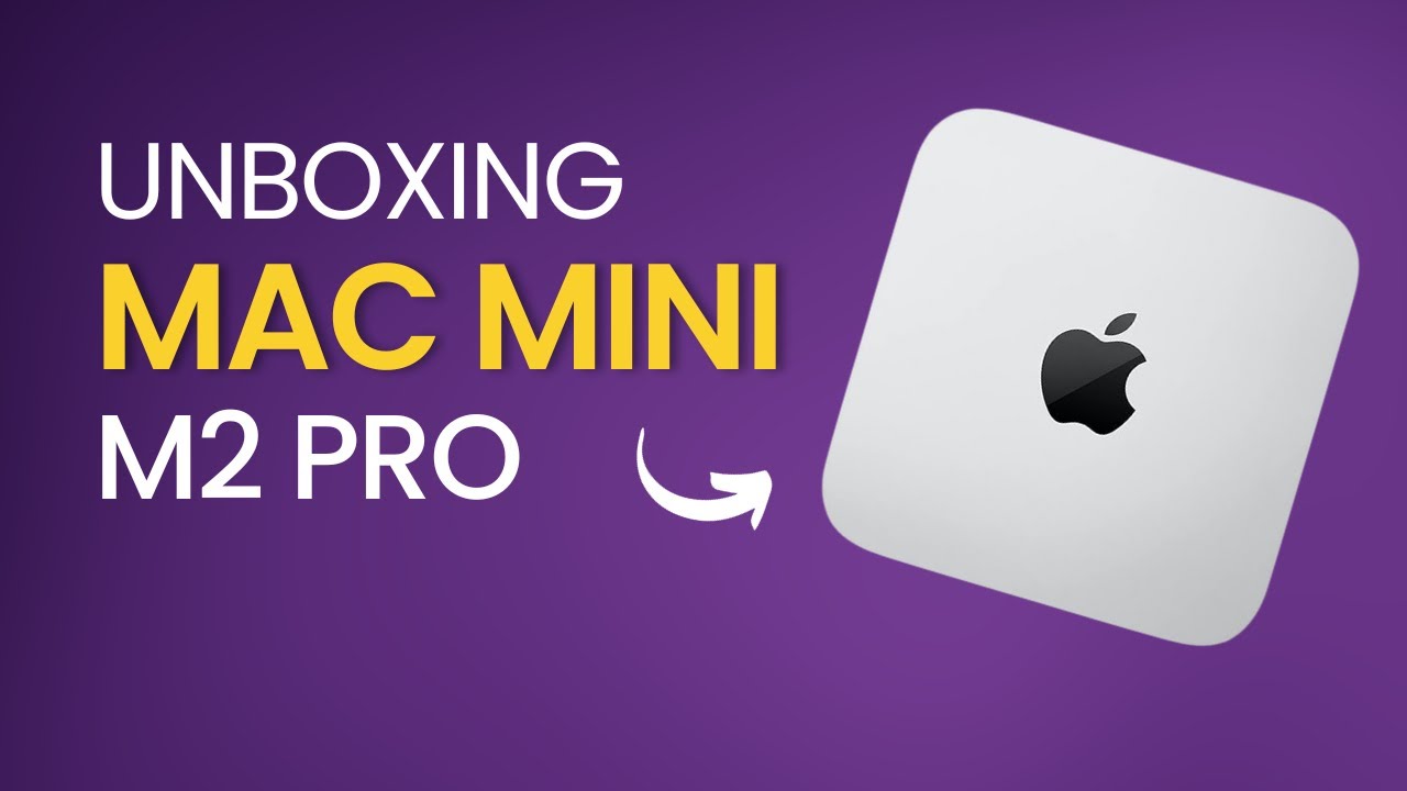 I'm late to the party, but this is my unboxing of the Apple Mac Mini M2 ...