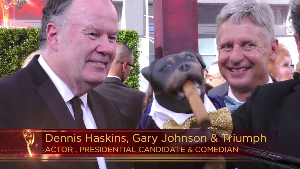 Triumph with Dennis Haskins and Gary Johnson on who should run for ...