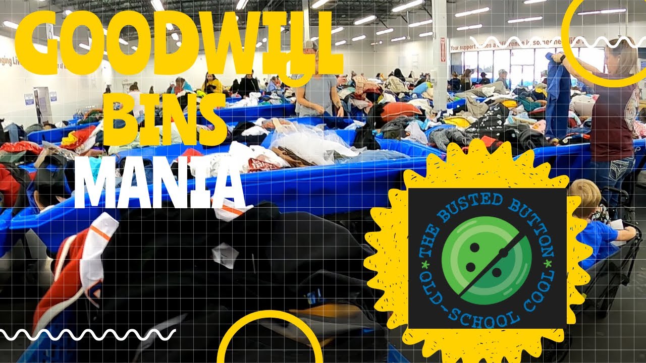 Thrift With Us At The Goodwill Bins | Large Clothes Haul To Resell ...