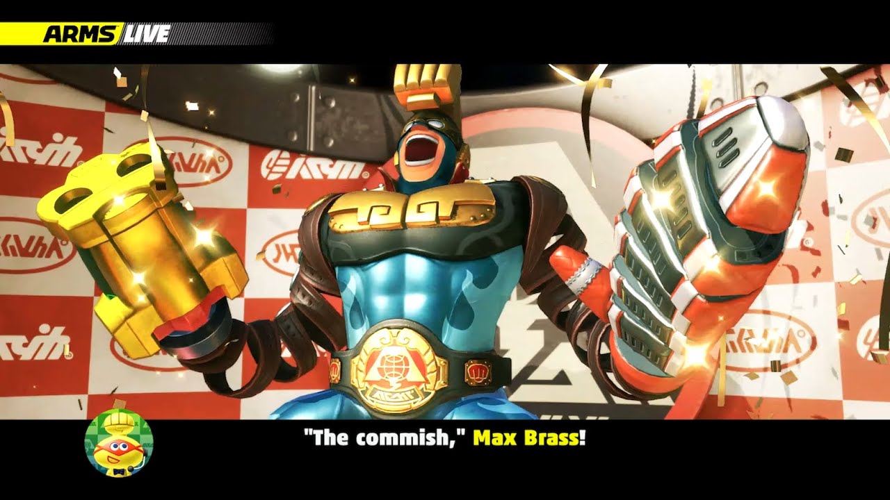 ARMS: Max Brass Beating Hedlok Level 7 - YouTube