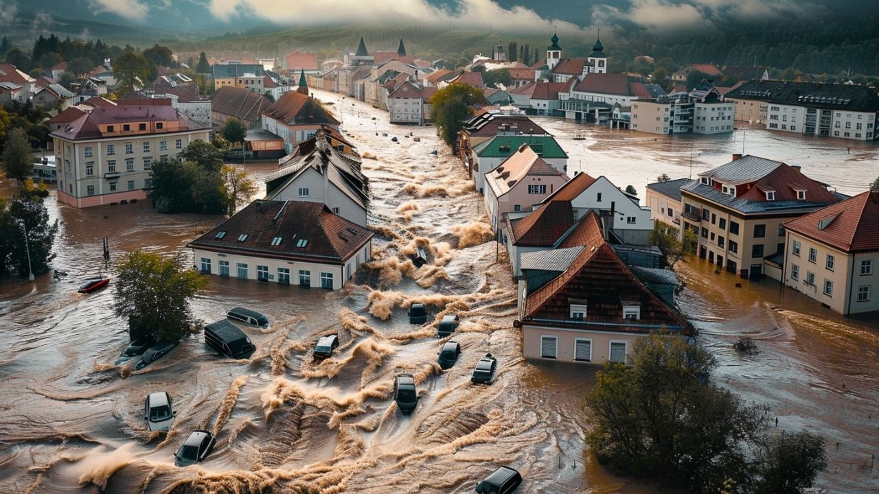 5 Minutes Ago! Warsaw Flooded: Streets Submerged, Chaos Unfolds! Caught ...