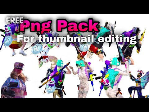 Free character png Pack download for pubg montage editing @SixtyNine