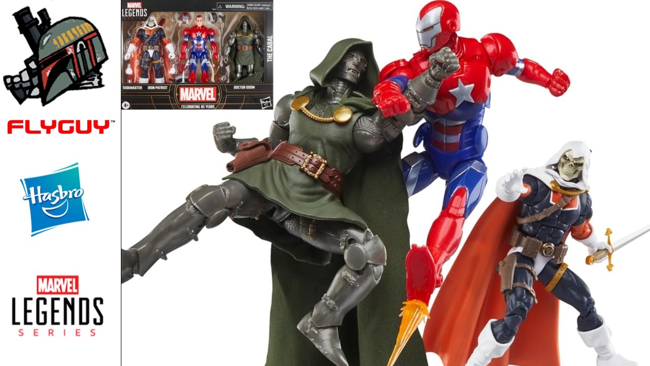 Marvel Legends The Cabal, 85th Anniv. Taskmaster, Iron Patriot, Doctor ...