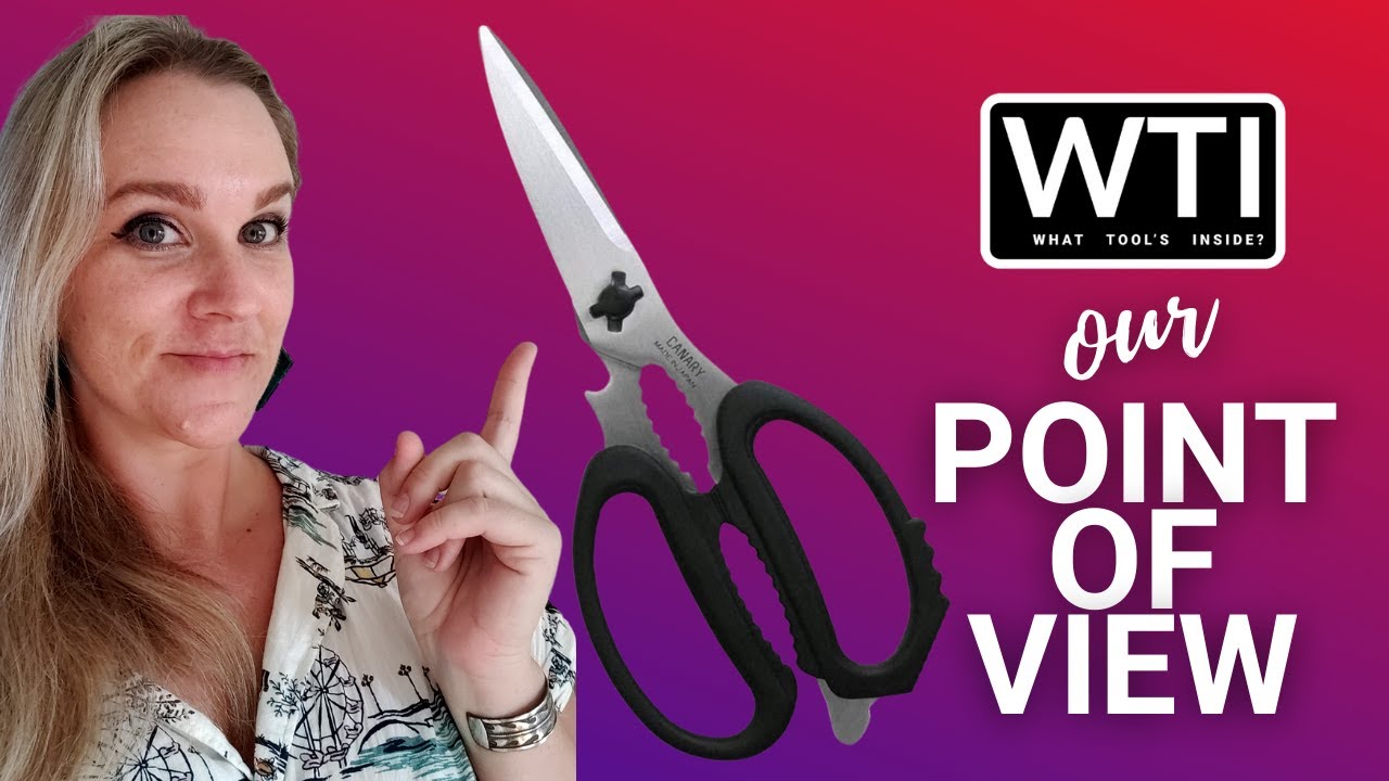 Our Point of View on the CANARY Japanese Kitchen Shears - YouTube