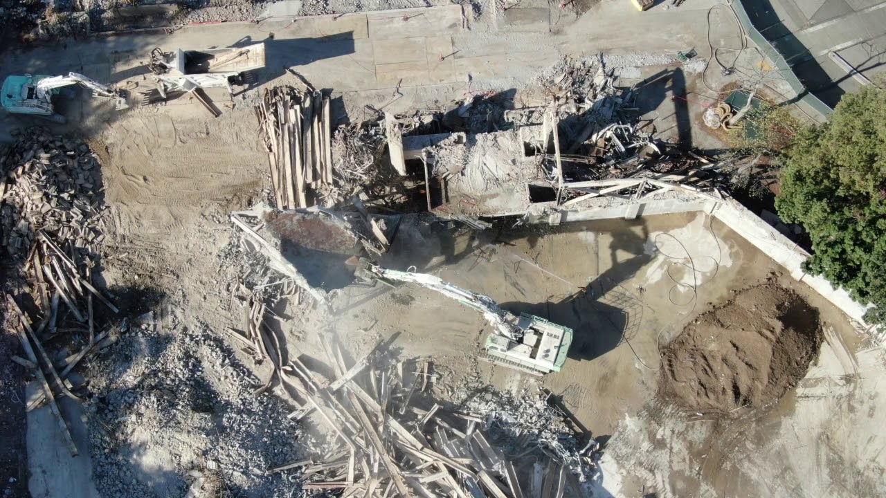 Vallco Redevelopment ( Demolition Phase ) - Sept 16, 2019 - YouTube