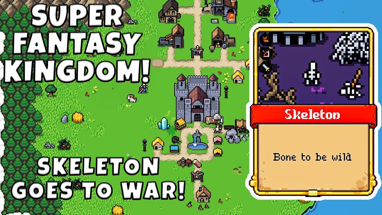 Kingdom-Defending Skeleton-Destroyer Roguelike! - Super Fantasy Kingdom ...