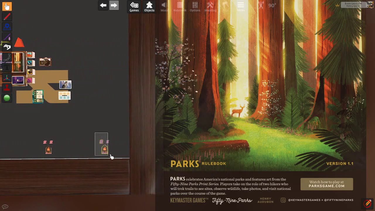 Parks by Keymaster Games; Full Solo Playthrough - YouTube