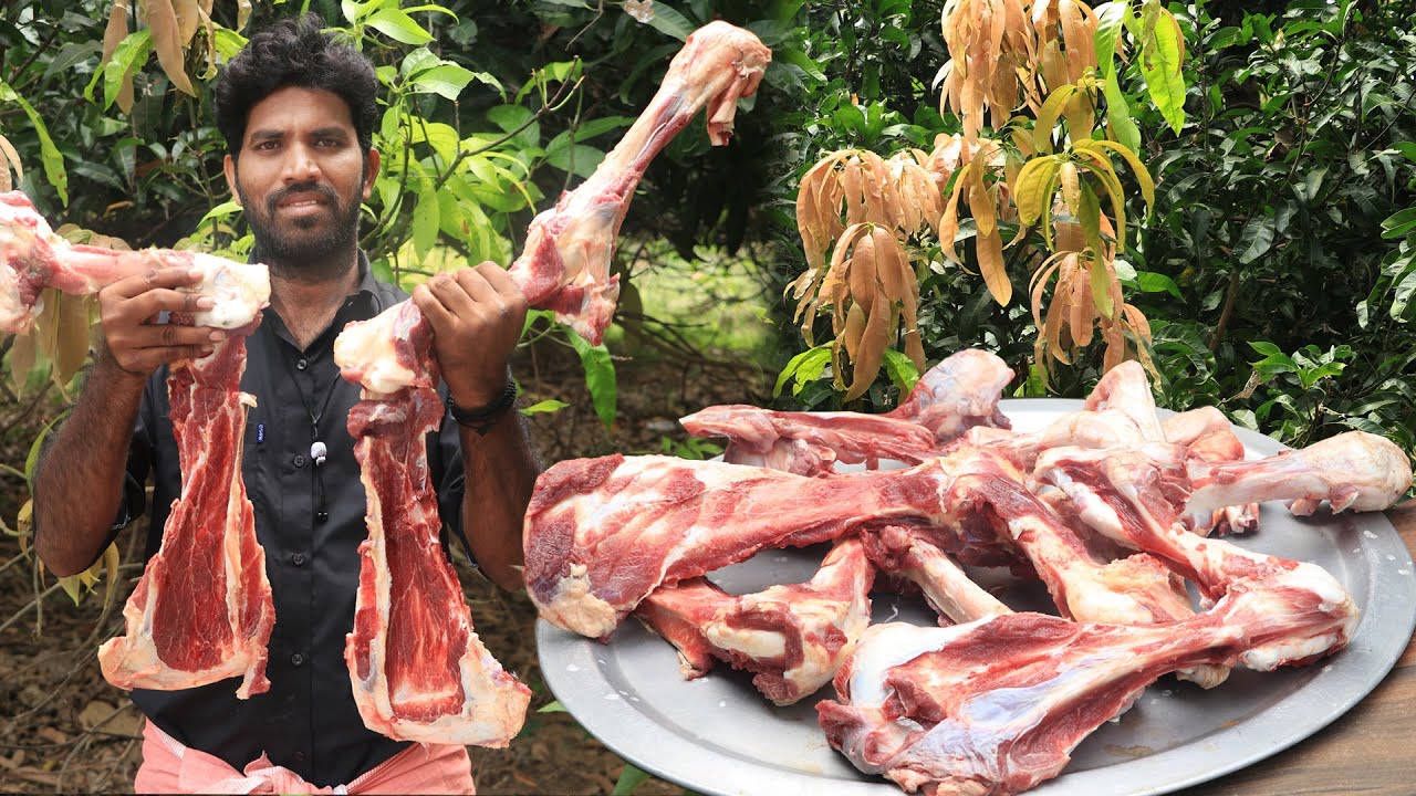 Beef Bone Marrow | Indian Buffalo Bone Marrow Recipe | Beef Leg Bone ...