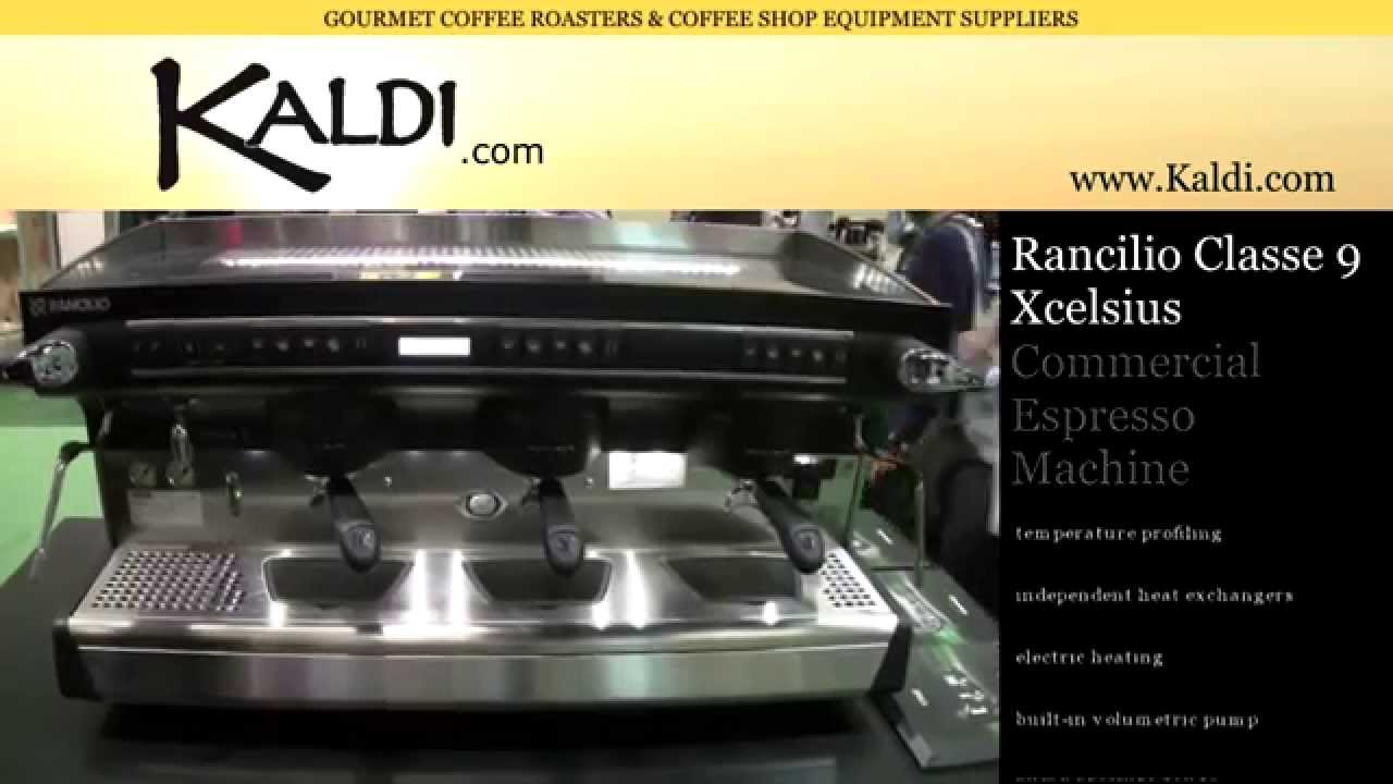 Rancilio Classe 9 Xcelsius Commercial Espresso Machine - Kaldi.com ...
