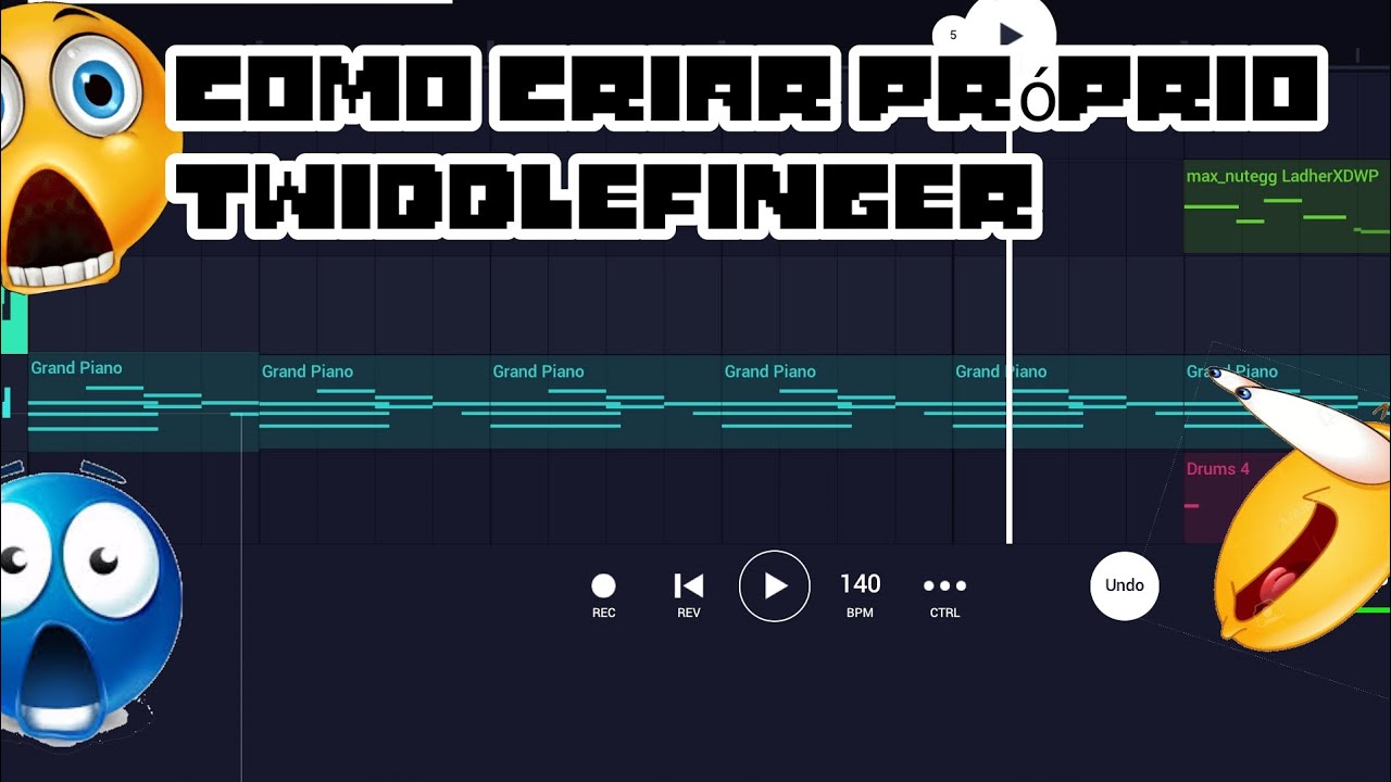 como criar próprio twiddlefinger(mini tutorial) - YouTube