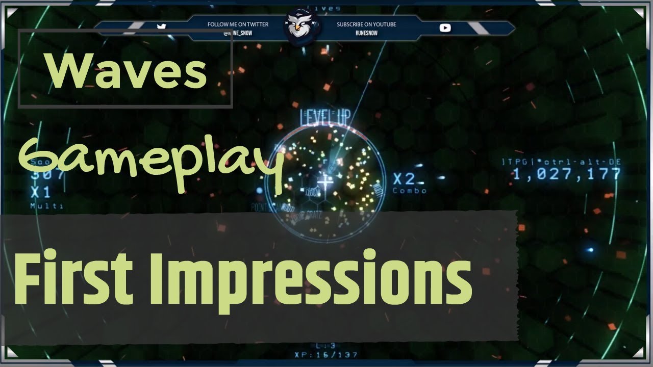 Waves - Gameplay - First Impressions - YouTube