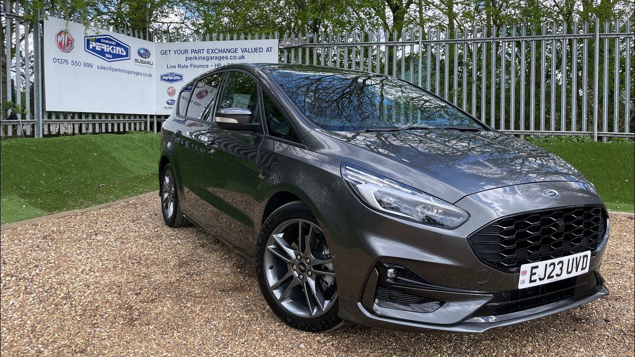 VEHICLE NOW SOLD *** FORD S-MAX ST-LINE FHEV 2.5 190PS AUTOMATIC - YouTube