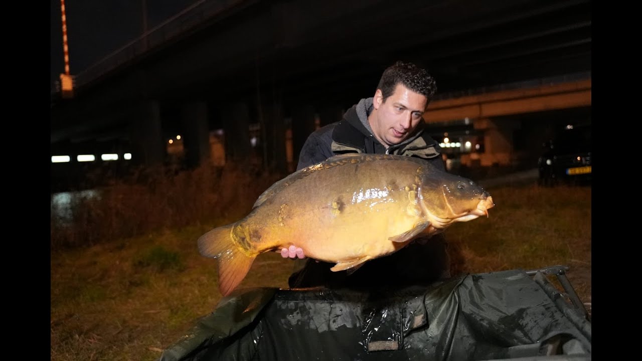 Karpervissen video in Januari op XXL groot meer met succes - Sander Kunst - YouTube