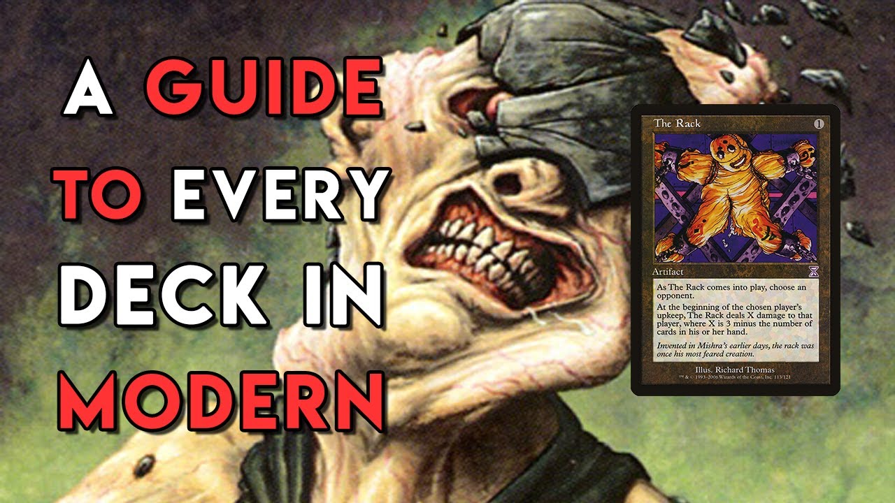 8 Rack | A Guide To Every Deck In Modern - YouTube