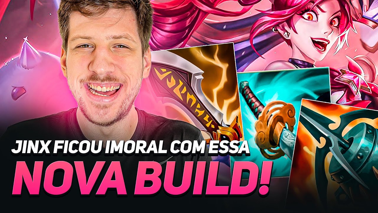 JINX COM OS NOVOS ITENS: CAI CONTRA UM GHOST DESCARADA NO OUTRO TIME! 👻 ...
