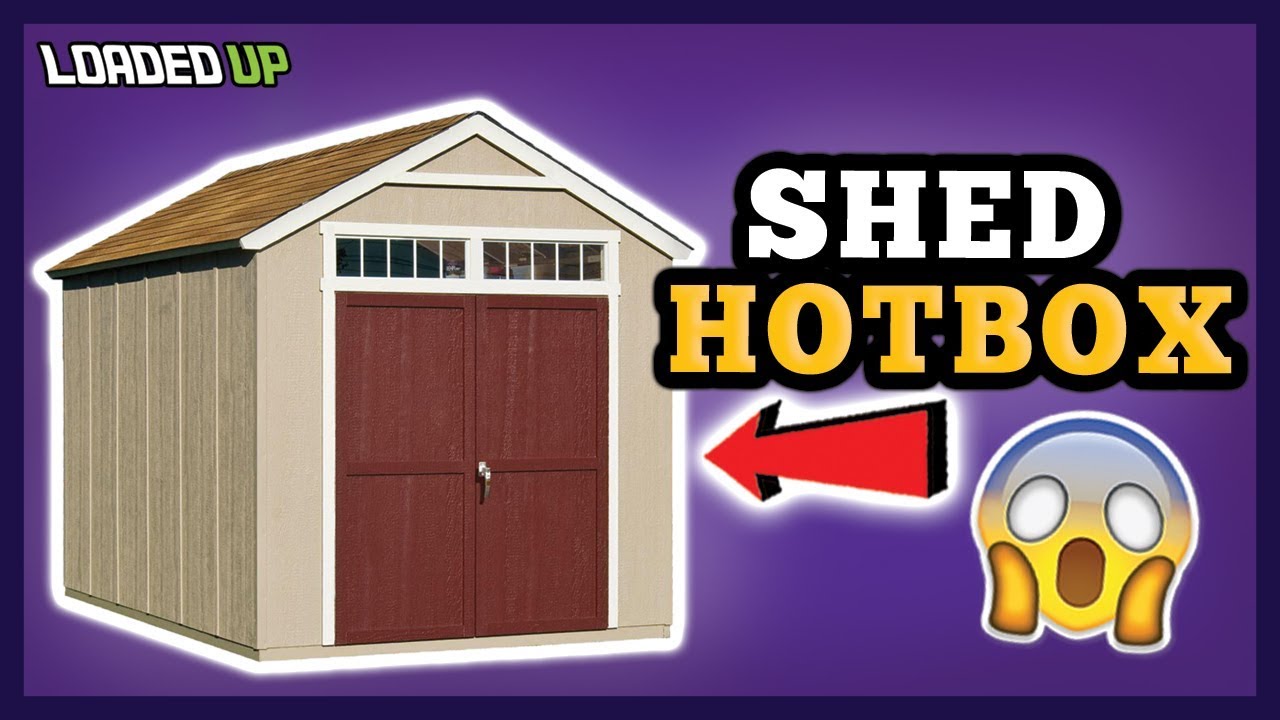 We Smoked Weed In A Shed | Hotbox Everything - YouTube